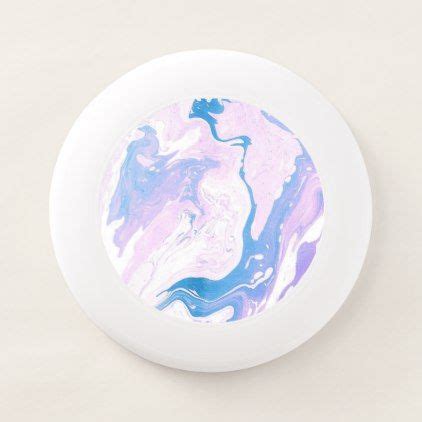 Pretty Blue & Purple Marbling Pattern Wham-O Frisbee | Purple, Frisbee ...