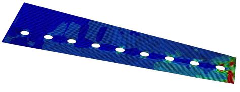 Simulation A Composite Wing Panel In Abaqus Mathech Simulation Services