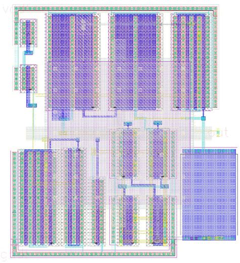 Layout Of The Two Stage Operational Transconductance Amplifier Download Scientific Diagram
