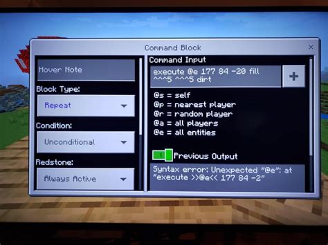 Command Block Not Working R Minecraftcommands
