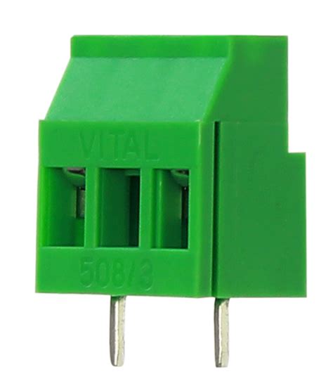 Green 24a 2 Pins Pcb Terminal Block At ₹ 9 Piece In New Delhi Id 18096138612