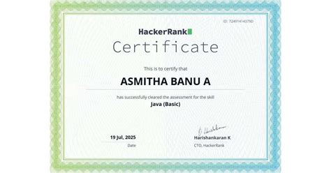 Proud To Have Earned The Java Basic Skill Certification From