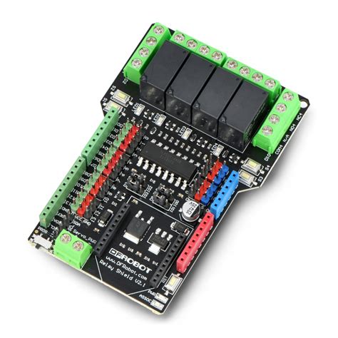 DFRobot Relay Shield przekaźniki dla Arduino v2 1 Sklep Opinie Cena