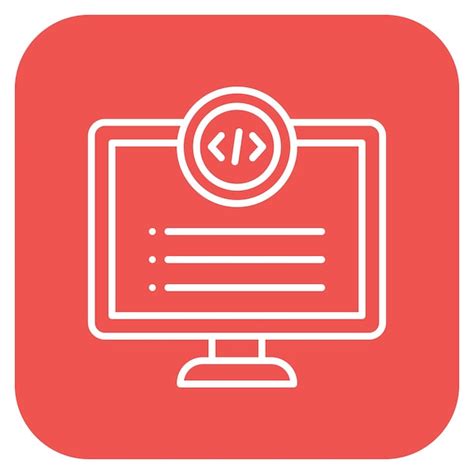 Premium Vector Coding Language Icon Vector Image Can Be Used For Computer Science