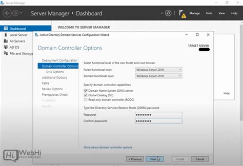 Install Active Directory On Windows Server 2012 2016 And 2019