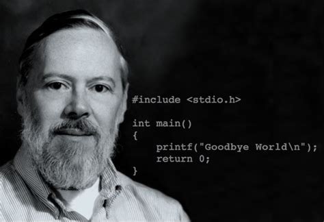 Creator Of The C Programming Language Dennis Ritchie Bulb