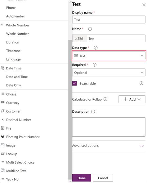 Manage Custom Columns In A Table Power Apps Microsoft Learn