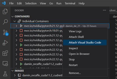 Docker In Vscode Error Running Command Remote Error Damin Lee Medium