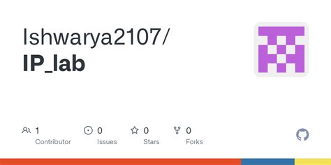 Github Ishwarya2107iplab