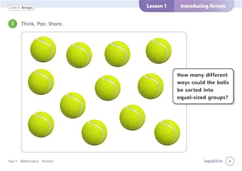 Introducing Arrays Lesson Maths Au