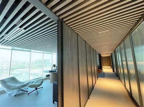 Aluminum Color Coated 184 Rf Linear Ceiling Hot Rolled At Rs 150 Sq Ft
