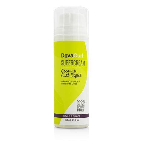 devacurl supercream coconut curl styler define and control 150ml 5