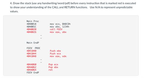 4 Draw The Stack Use Any Handwritingwordpdf