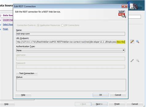Oracle Adf Consume Json Based Adf Rest Services In Adf 1221 With Rest Data Control