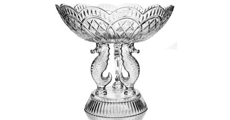 Seahorse 13 Pedestal Bowl By Waterford Crystal Replacements Ltd