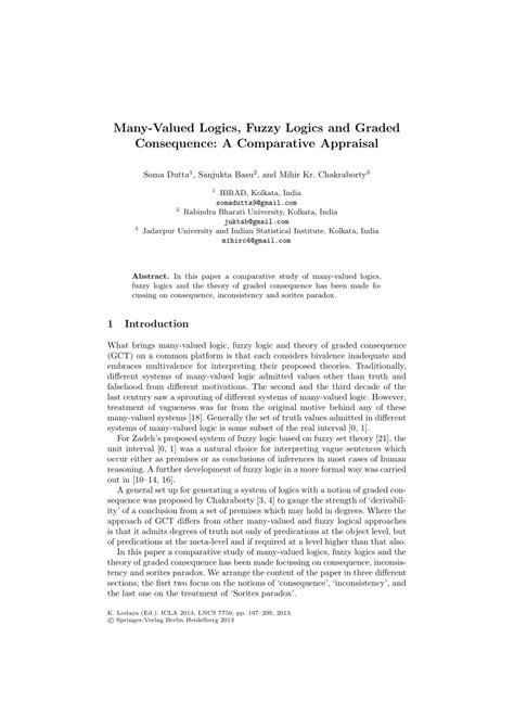pdf many valued logics fuzzy logics and graded consequence a