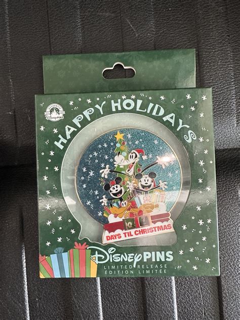 Disney Christmas Countdown Jumbo Pin