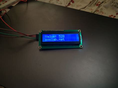Lcd 1602 I2c And A Joystick On Arduino Soslab