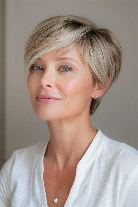 25 Gorgeous Long Pixie Cuts Women Over 50 Cant Resist Trying Saç Ve