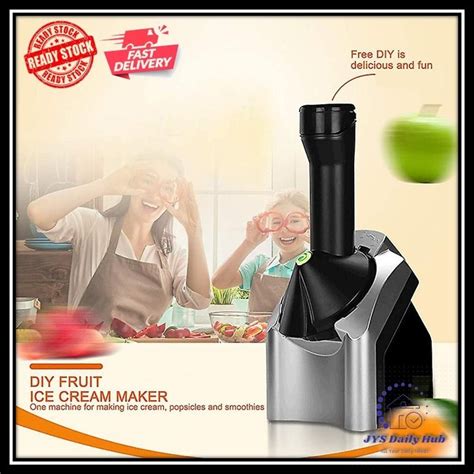 Fruit Ice Cream Maker Machine Frozen Fruit Ice Cream Maker Ais Beku