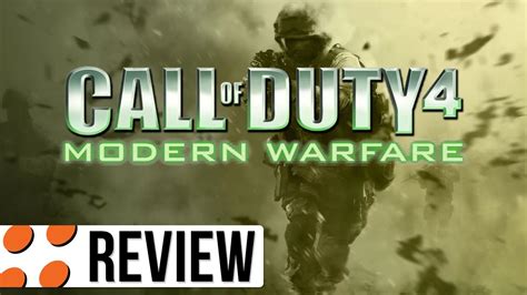 Call Of Duty 4 Modern Warfare For Pc Video Review Youtube Call Of Duty 4 Modern Warfare For Pc Video Review Youtube