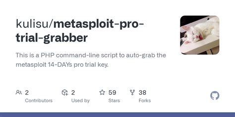 Github Kulisu Metasploit Pro Trial Grabber This Is A Php Command Line Script To Auto Grab The