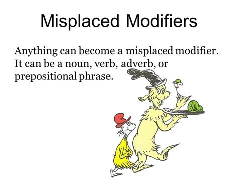 Parallelism Misplaced Modifiers Dangling Modifiers Faulty Subordination And Faulty