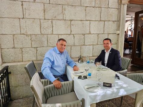 Са Ћурићем о будућим плановима за љепше и снажније Требиње Милорад Додик