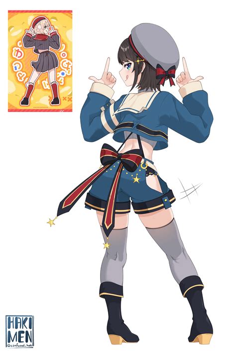 Oozora Subaru Shigure Ui Oozora Subaru And Shigure Ui Hololive And More Drawn By Hakimen