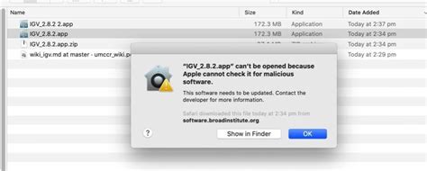 IGV Frontend Desktop Client Setup UMCCR Genomics Platform Group