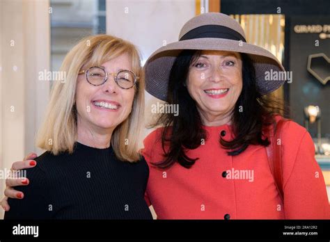 Paris France 28th June 2023 Christine Goguet L With Sylvana