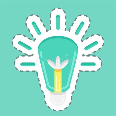 Sticker Line Cut Solving Related To Machine Learning Symbol Simple Design Editable Simple