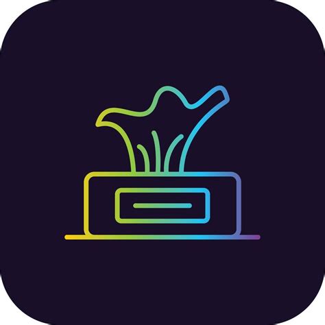 Tissue Box Gradient Icon 9643483 Vector Art At Vecteezy