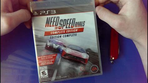 Need For Speed Rivals Complete Edition Unboxing Ps3 Youtube