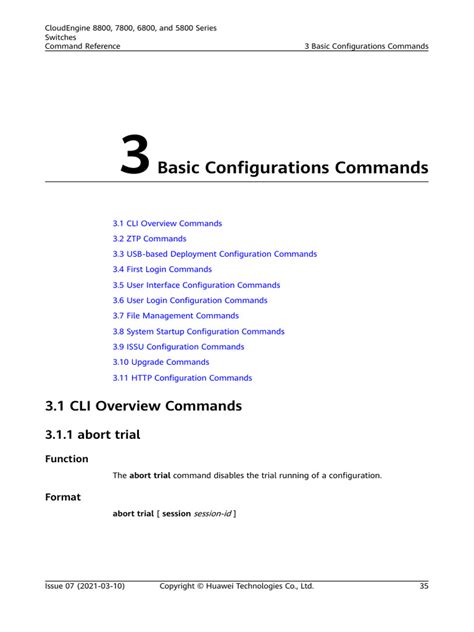 01 03 Basic Configurations Commands Pdf Command Line Interface Keyboard Shortcut