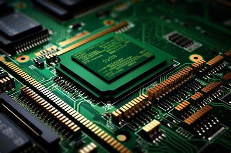 Revolutionary Ddr5 Ram Dimm Slot A Closeup Snapshot Of Modern Computer Motherboard Component