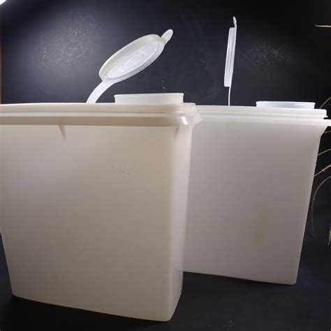 Vintage Tupperware Cereal Container Etsy