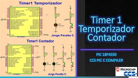 Pic18f4550 Timer 1 Temporizador Contador 16 Bits Ccs Pic C Compiler