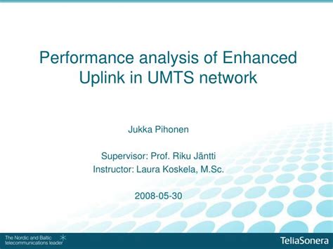Ppt Performance Analysis Of Enhanced Uplink In Umts Network Powerpoint Presentation Id3282894