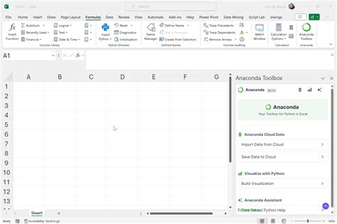 how to get the most of python in excel with the anaconda toolbox python bloggers