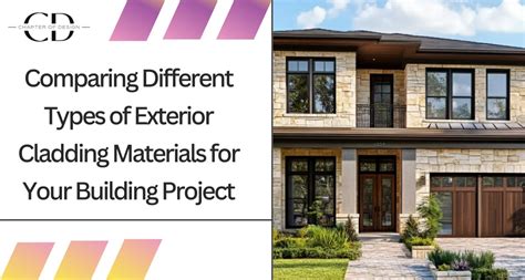 Ppt Comparing Different Types Of Exterior Cladding Materials For Your Building Project