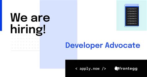 Frontegg On Linkedin Developeradvocate Identitymanagement Saas