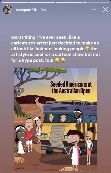 Coco Gauff Slams Hype Post From Usta Depicting Her And Fellow Usa Tennis Stars As Wild