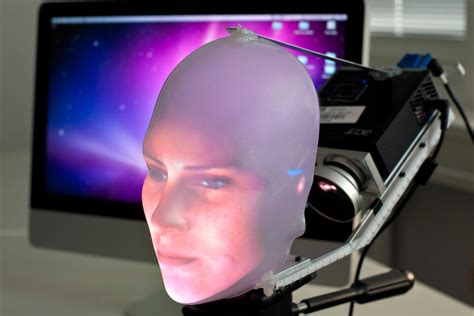 Mask Bot Takes A New Approach To Giving Robots A Human Face