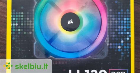 Ll Rgb Mm Dual Light Loop Rgb LED Pwm Fan Skelbiu Lt