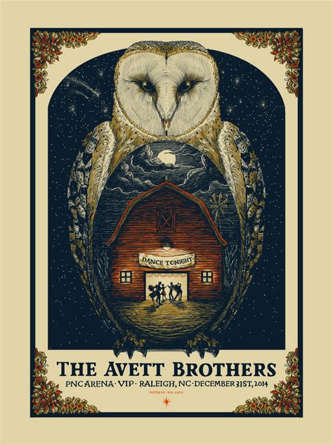 The Avett Brothers Moe Gig Posters By Zeb Love 411posters