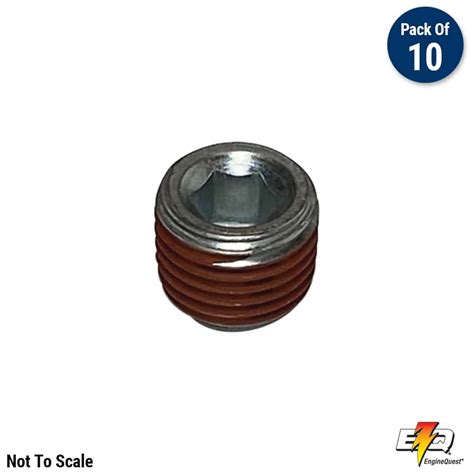 Standard Pipe Plug 1 4 X 460 10 Pack Enginequest