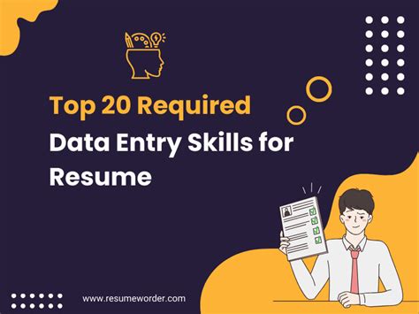 Top 20 Data Entry Skills For Resume How To Highlight Examples