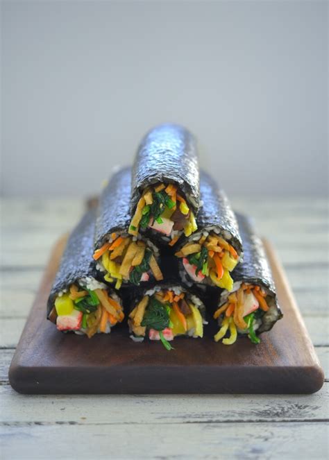 Kimbap Korean Seaweed Rice Roll Beyond Kimchee
