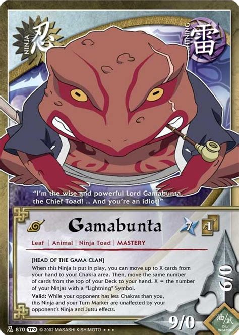 Gamabunta Chibi Tg Card By Puja39 On Deviantart